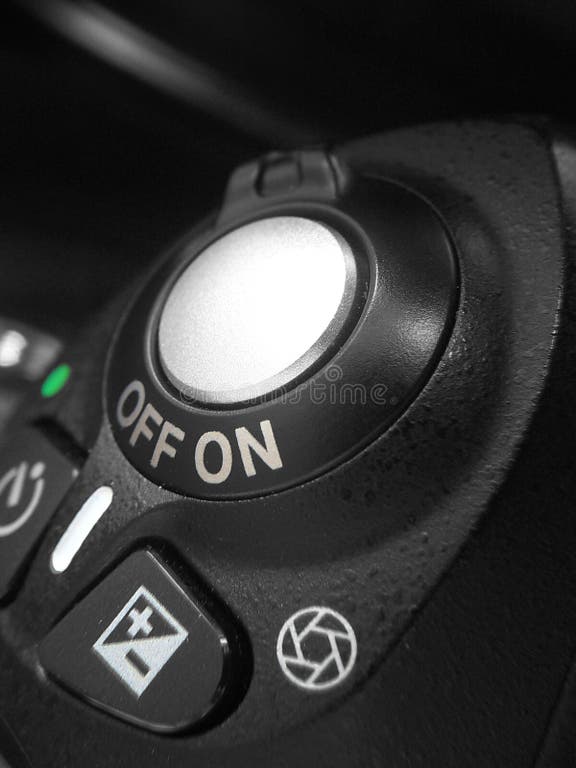 Camera Shutter Release Button Stock Image - Image of stylish, modern ...
