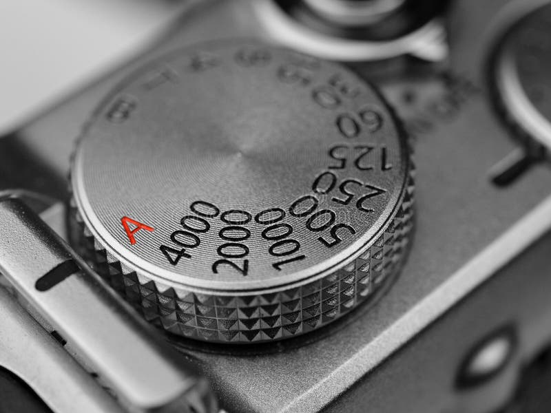 Camera Shutter Speed Dial stock photo. Image of accuracy - 35955644