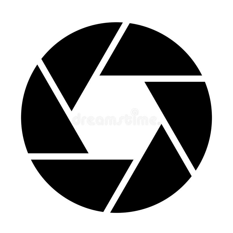 Camera Shutter Icon Stock Vector Illustration Of Background 153225137