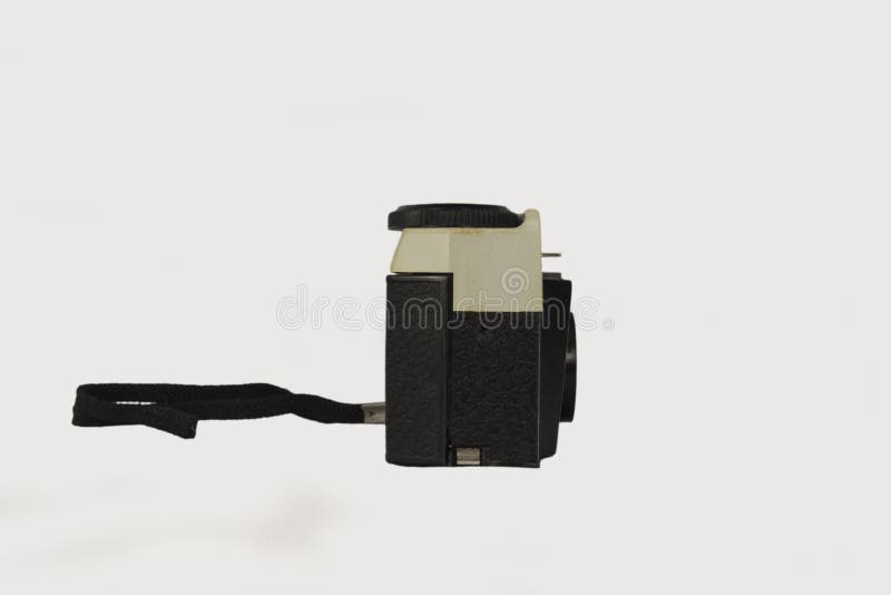 35mm film camera side view stock image. Image of body - 76650883