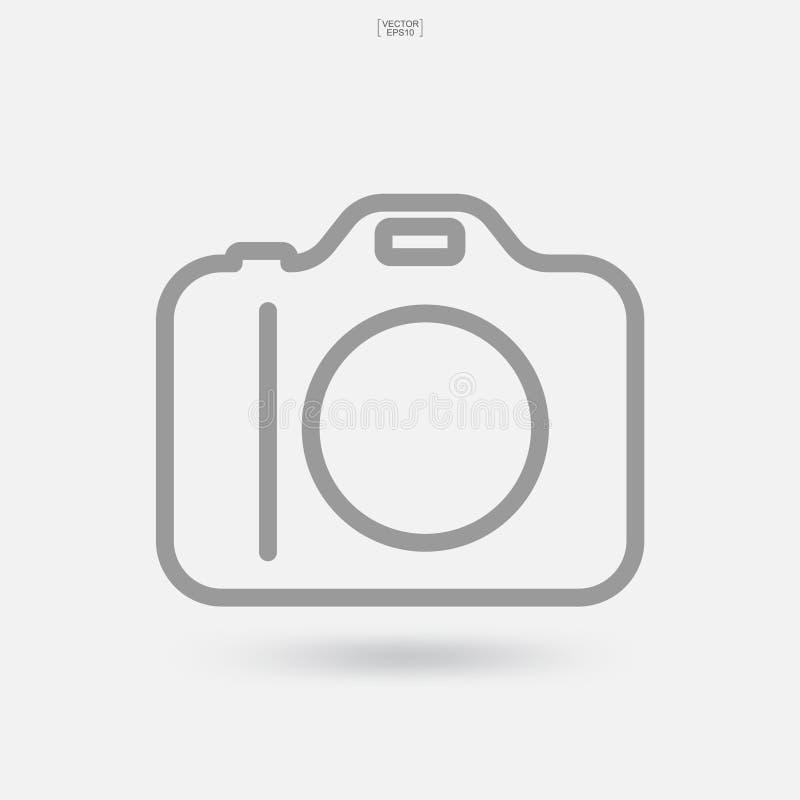 Camera Sign and Symbol. Photo Icon or Image Icon Stock Illustration ...