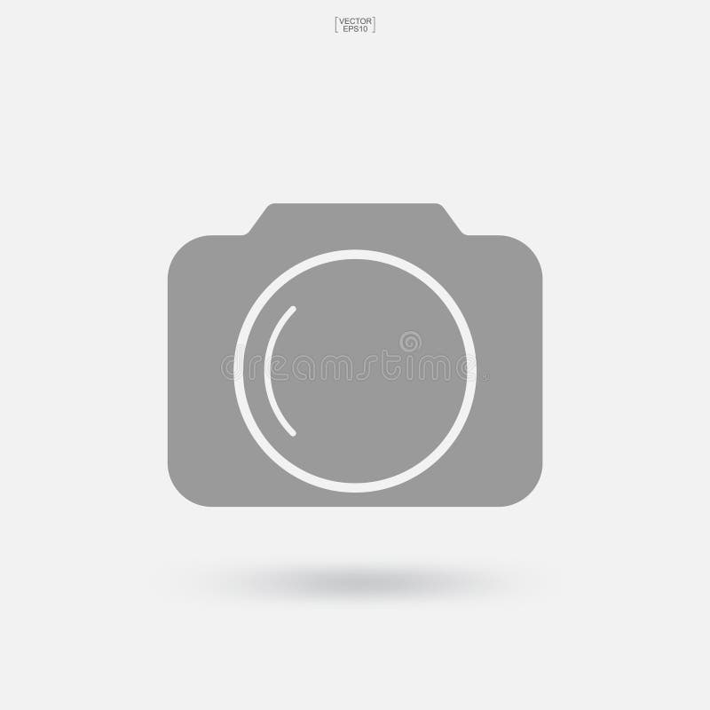 Camera Sign and Symbol. Photo Icon or Image Icon Stock Illustration ...
