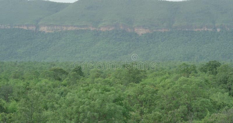 The Camera is Slowly Panning and Showing a Panoramic View of the a Huge ...