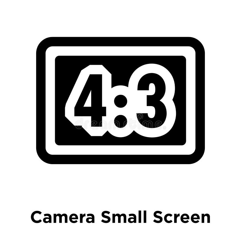 Camera Small Screen Size Icon in Trendy Design Style. Camera Small ...