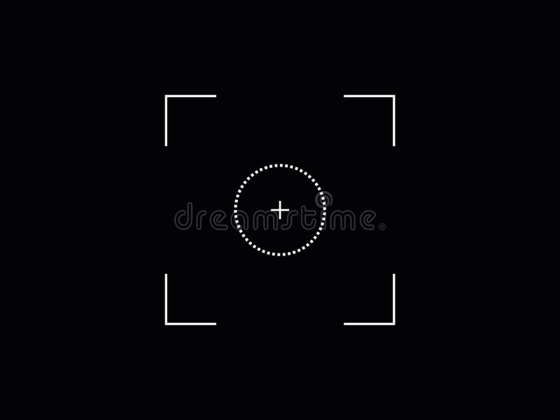 Square Camera Focus Hud Stock Illustrations – 28 Square Camera Focus ...