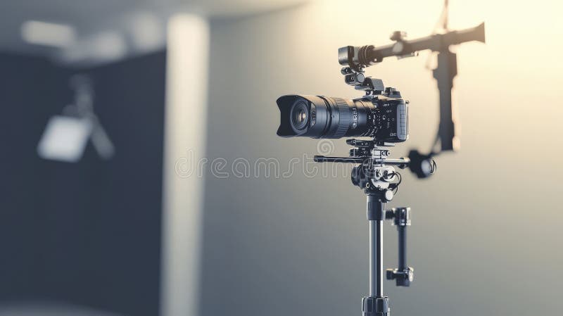 Camera Stabilization Action Studio Setting Photography Equipment Modern ...