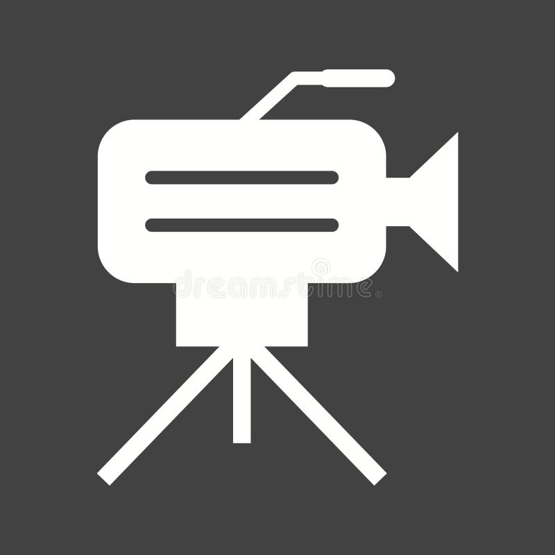 Camera on Stand stock vector. Illustration of shot, design - 99656834