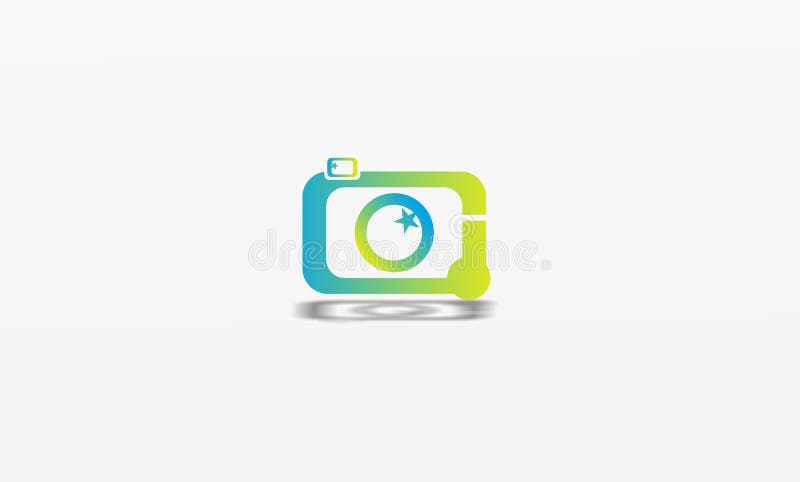 Camera Star Logo stock illustration. Illustration of star - 134112756