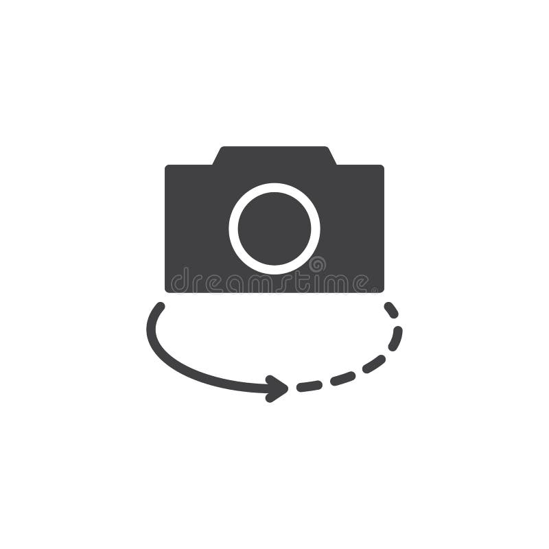 Camera switch vector icon stock vector. Illustration of rotate - 119006702