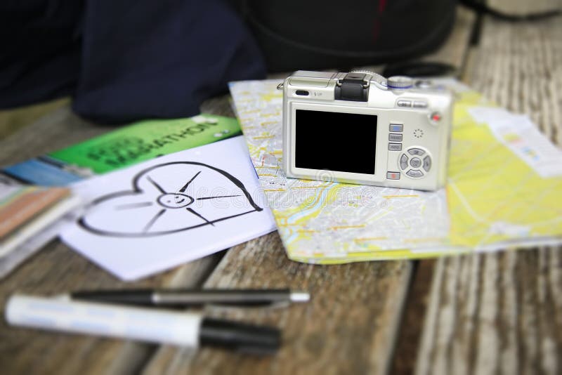 Camera tour stock image. Image of hiking, digital, professional - 25810009