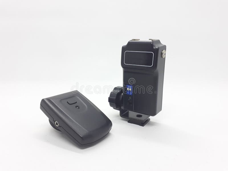 Camera Trigger Flash for DSLR Camera on White Isolation Background 03 ...