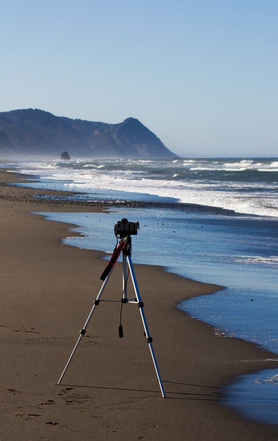 Camera Tripod Beach Ocean Hills Stock Photos - Free & Royalty-Free ...