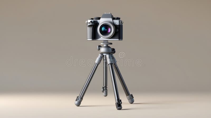 Camera on Tripod: Professional Photography Setup for Stability and ...