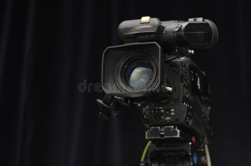 Camera tv stock photo. Image of camera, technology, recording - 137781652