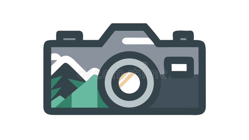 Camera with Up Down Arrows Exposure Settings Control Vector Icon ...