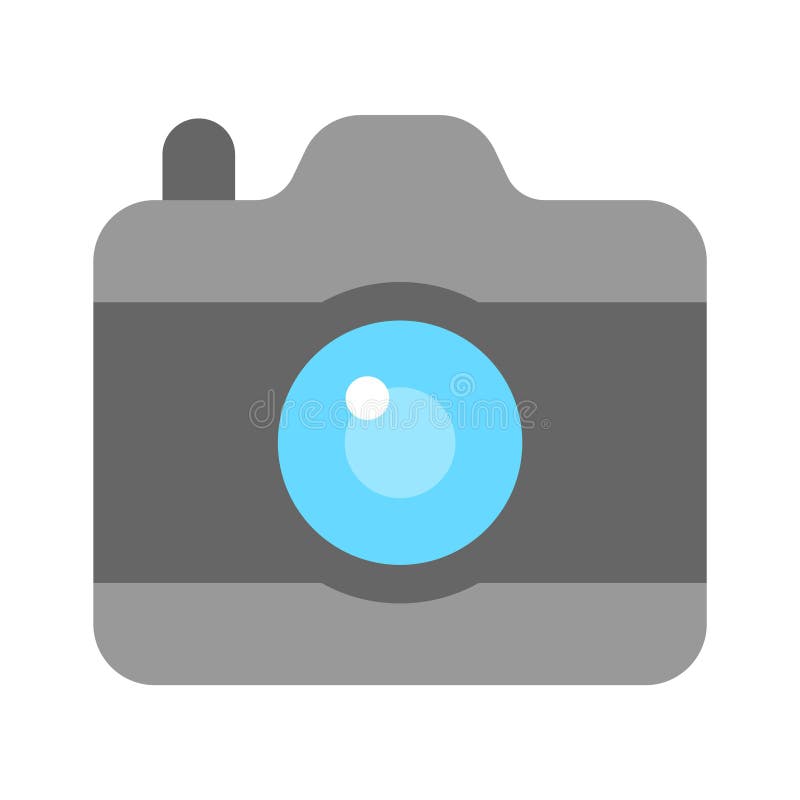 Camera Vector Design in Modern and Trendy Style, Photography Device ...