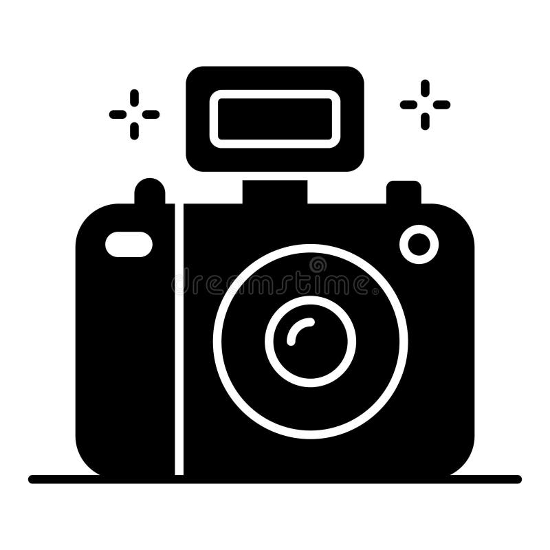 Camera Vector Design in Modern and Trendy Style, Photography Device ...