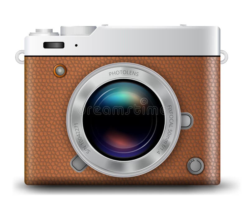 DSLR Camera Outline stock vector. Illustration of mirrorless - 67433937