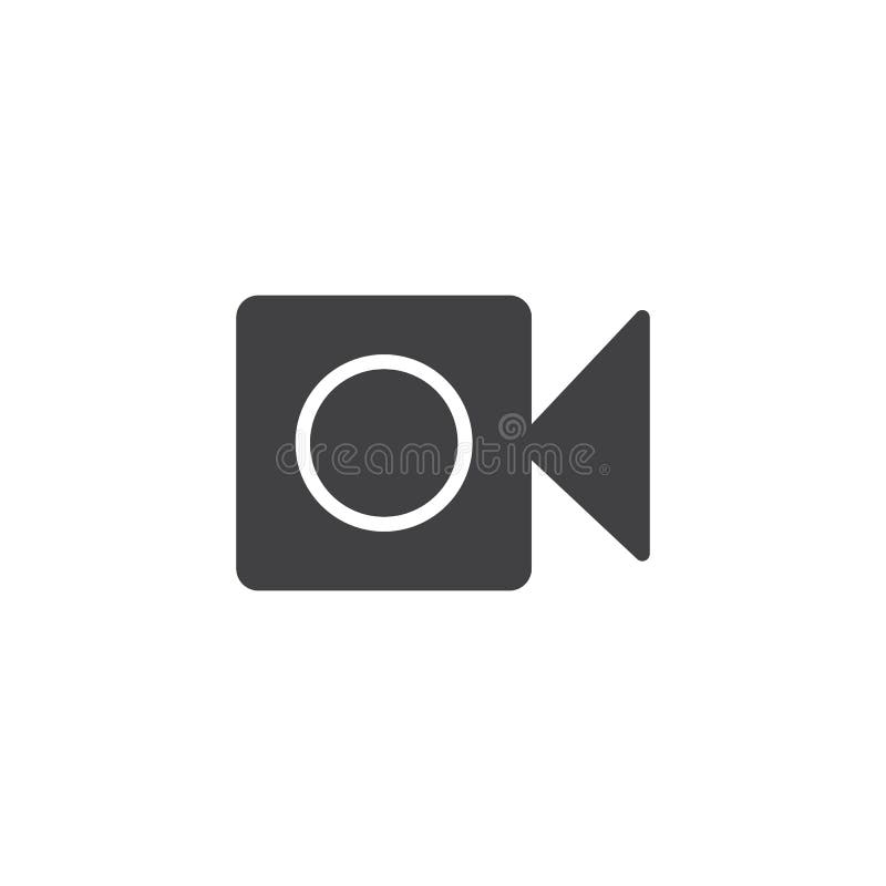 Camera vector icon stock vector. Illustration of sign - 121572404