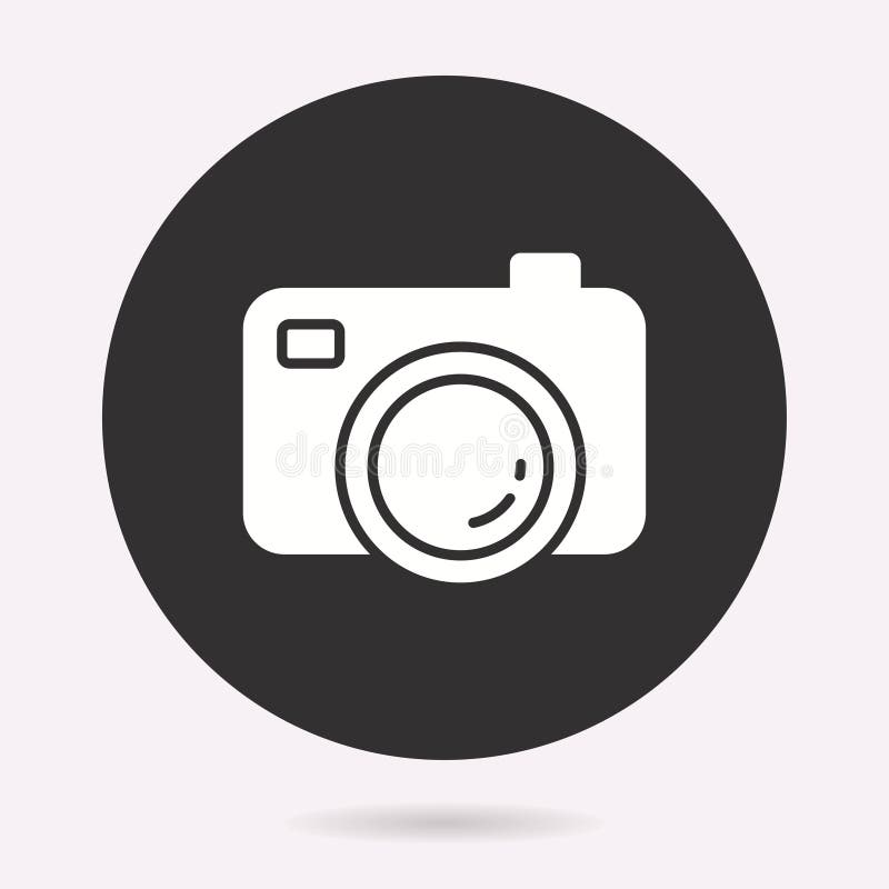 Camera - Vector Icon. Illustration Isolated. Simple Pictogram. Stock ...