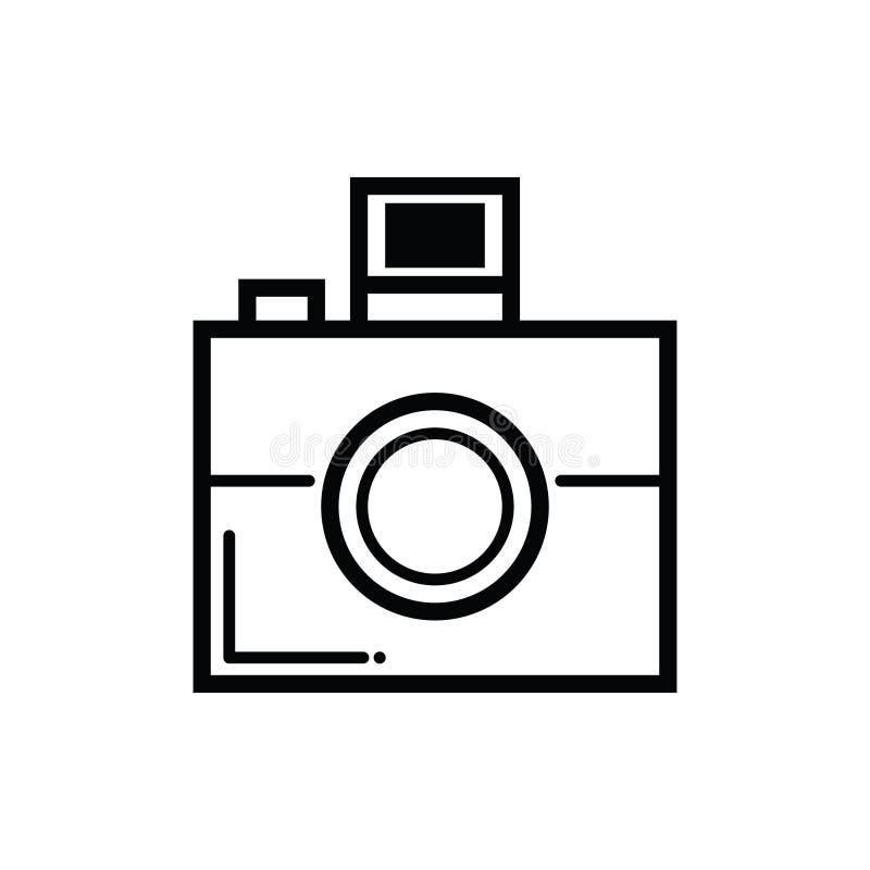 Camera. Vector Illustration Decorative Design Stock Vector ...