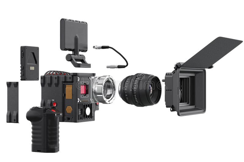 Camera Video Digital Camcorder Stock Illustration - Illustration of ...