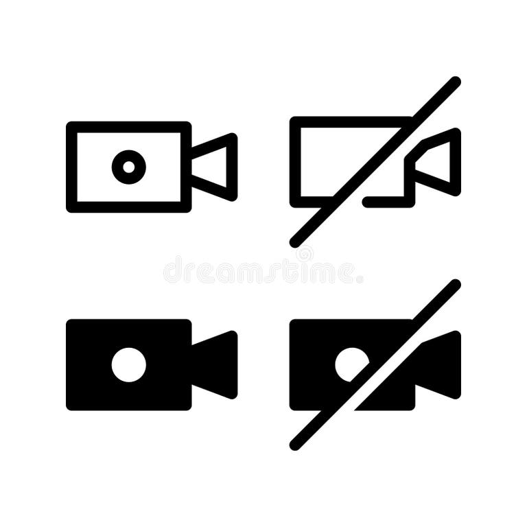 Camera Video Recorder Icon Vector Suitable for User Interface Elements ...