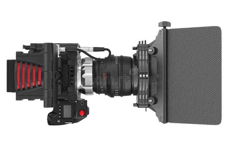 Camera video, top view stock illustration. Illustration of ...