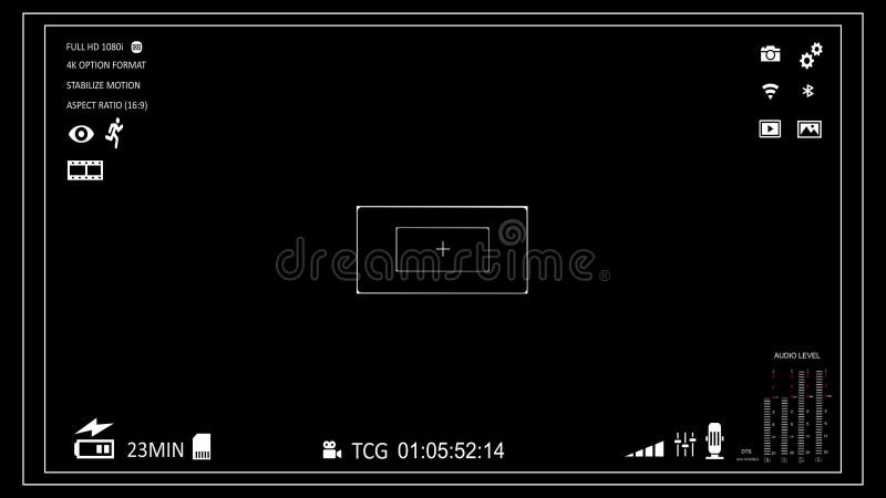 Camera viewfinder stock video. Video of digital, keyed - 41834743