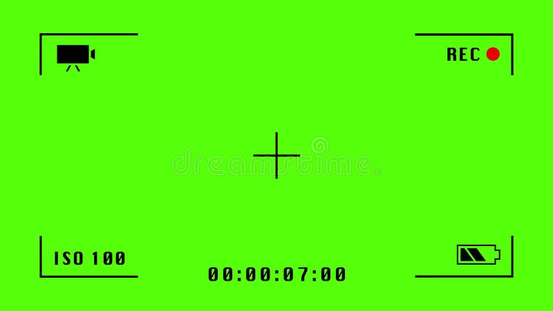 Camera Viewfinder Camera Viewfinder Green Screen Alpha Channel ...