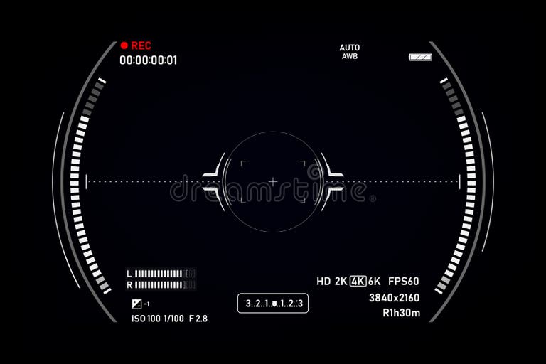Video Camera Hud Stock Illustrations – 226 Video Camera Hud Stock ...