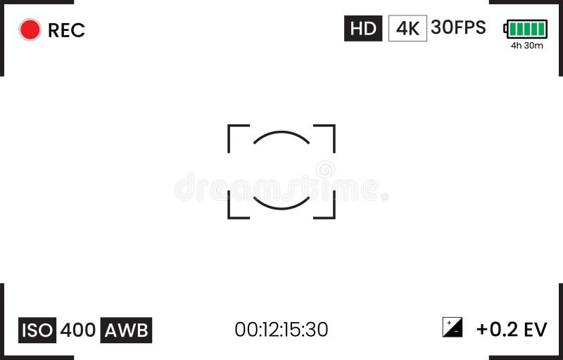 Viewfinder Focusing Screen Stock Illustrations – 1,277 Viewfinder ...