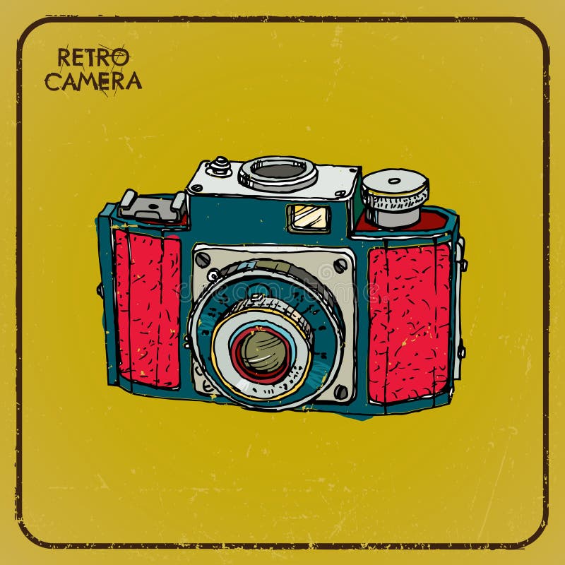 Camera stock vector. Illustration of vintage, camera - 30396972