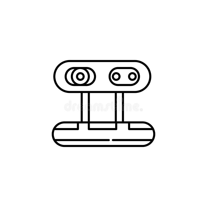 Camera Web Icon. Element of Robotics Engineering for Mobile Concept and ...