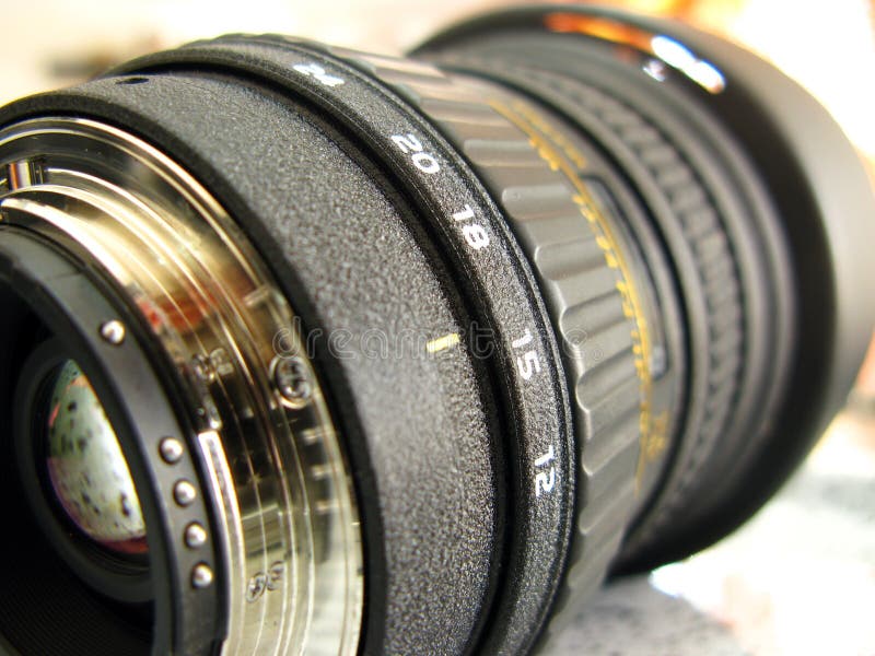 Camera zoom lens stock image. Image of shoot, tools, photographs - 10670051