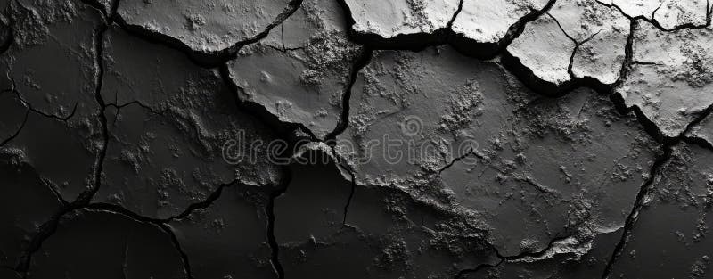 The Camera Zooms in on Old, Cracked Tiles To Emphasize Their Texture ...