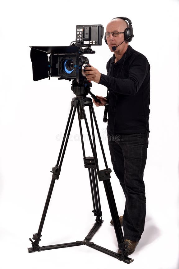 Cameraman stock photo. Image of professional, human, adult - 38093594