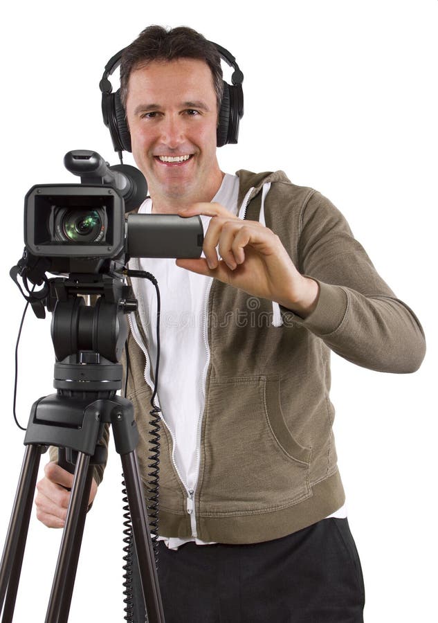 Cameraman image stock. Image du cinéma, film, fond, métier - 40329775 Cameraman image stock. Image du cinéma, film, fond, métier - 40329775