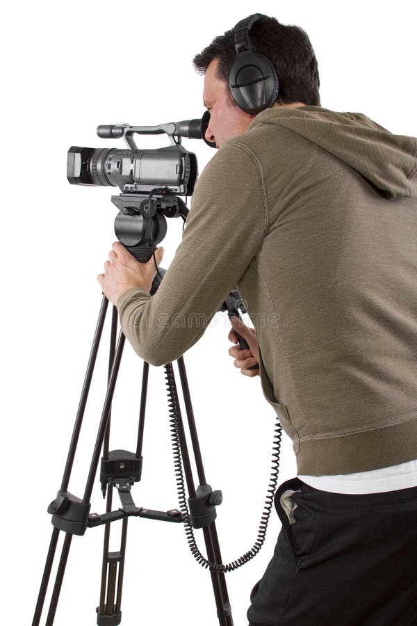 Cameraman image stock. Image du cinéma, film, fond, métier - 40329775 Cameraman image stock. Image du cinéma, film, fond, métier - 40329775