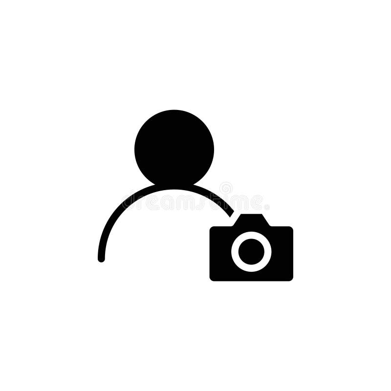 Cameraman Icon Web Design in Vector Stock Vector - Illustration of ...
