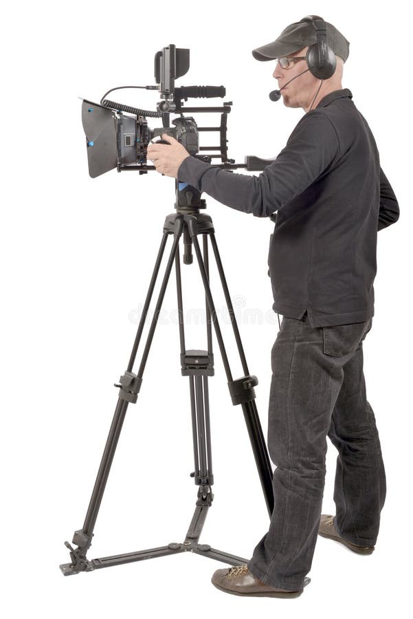 Cameraman stock image. Image of professional, cameraman - 42360681