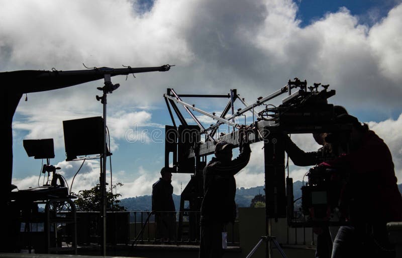 Cameras in Action editorial stock photo. Image of staff - 45627278