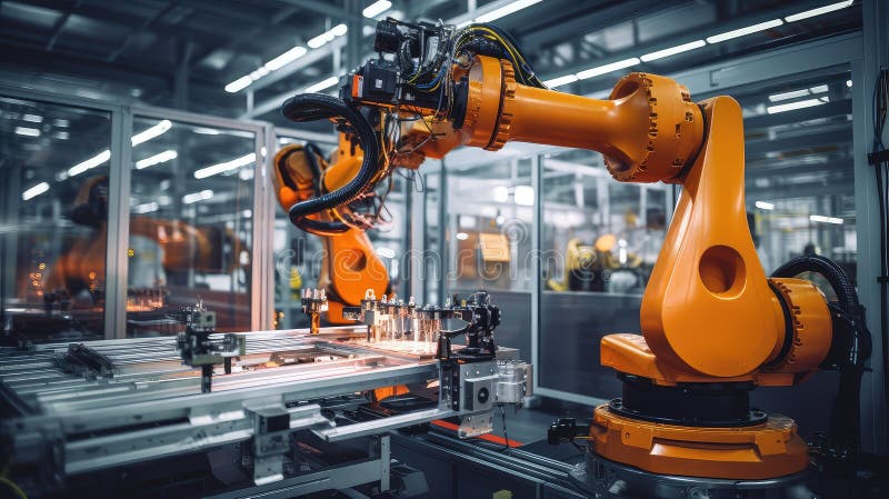 Cameras Technology for Manufacturing Stock Illustration - Illustration ...