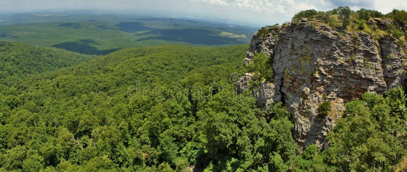 Cameron Bluff Overlook Alla Rivista Del Supporto Fotografia Stock ...
