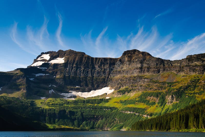 Cameron Lake stock image. Image of alberta, meadowland - 28623853