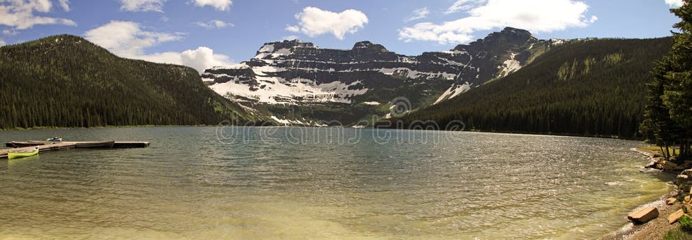 Cameron Lake in Canada stock image. Image of travel, canada - 17005403
