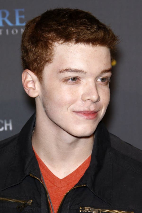 Cameron Monaghan at the Premiere of Reign of Supermen Editorial Image ...