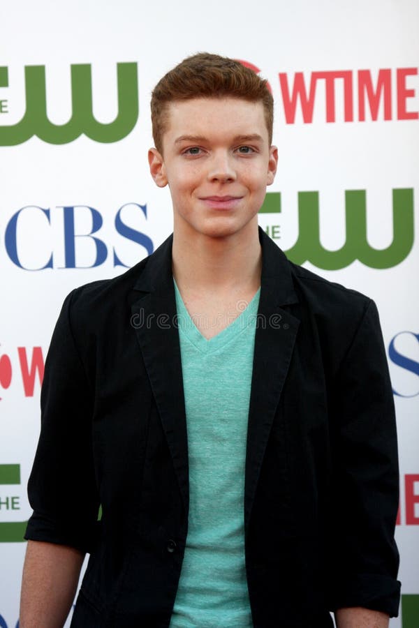 Cameron Monaghan editorial stock photo. Image of arriving - 23456873