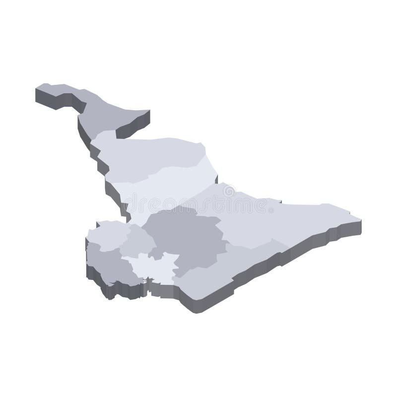 Cameroon Political Map of Administrative Divisions Stock Vector ... Cameroon Political Map of Administrative Divisions Stock Vector ...