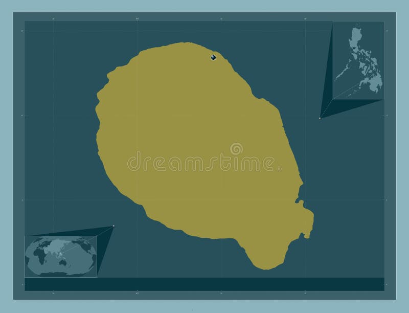 Camiguin, Philippines. Solid. Capital Stock Illustration - Illustration ...